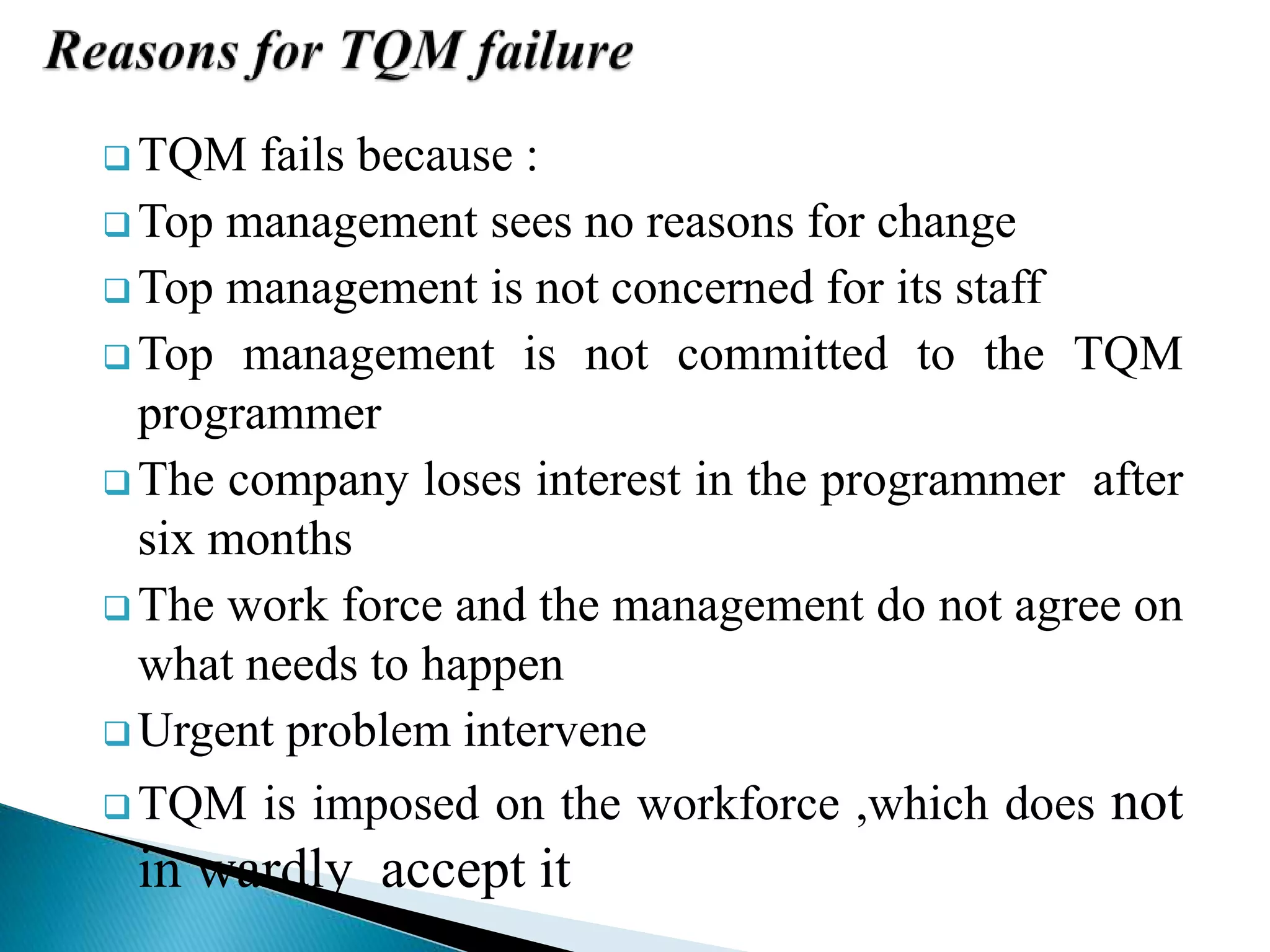 Total Quality Management in Pharma Industry | PPTX