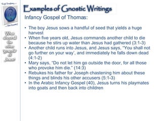 What About All The Other Gospels Of Jesus | PPT