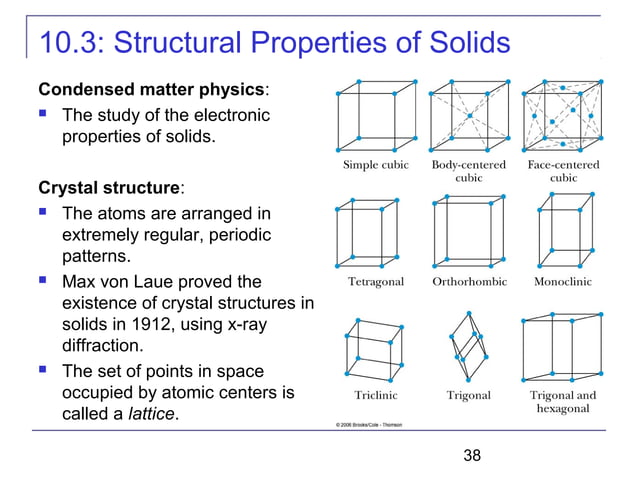 CHAPTER 10 Molecules and Solids | PPT