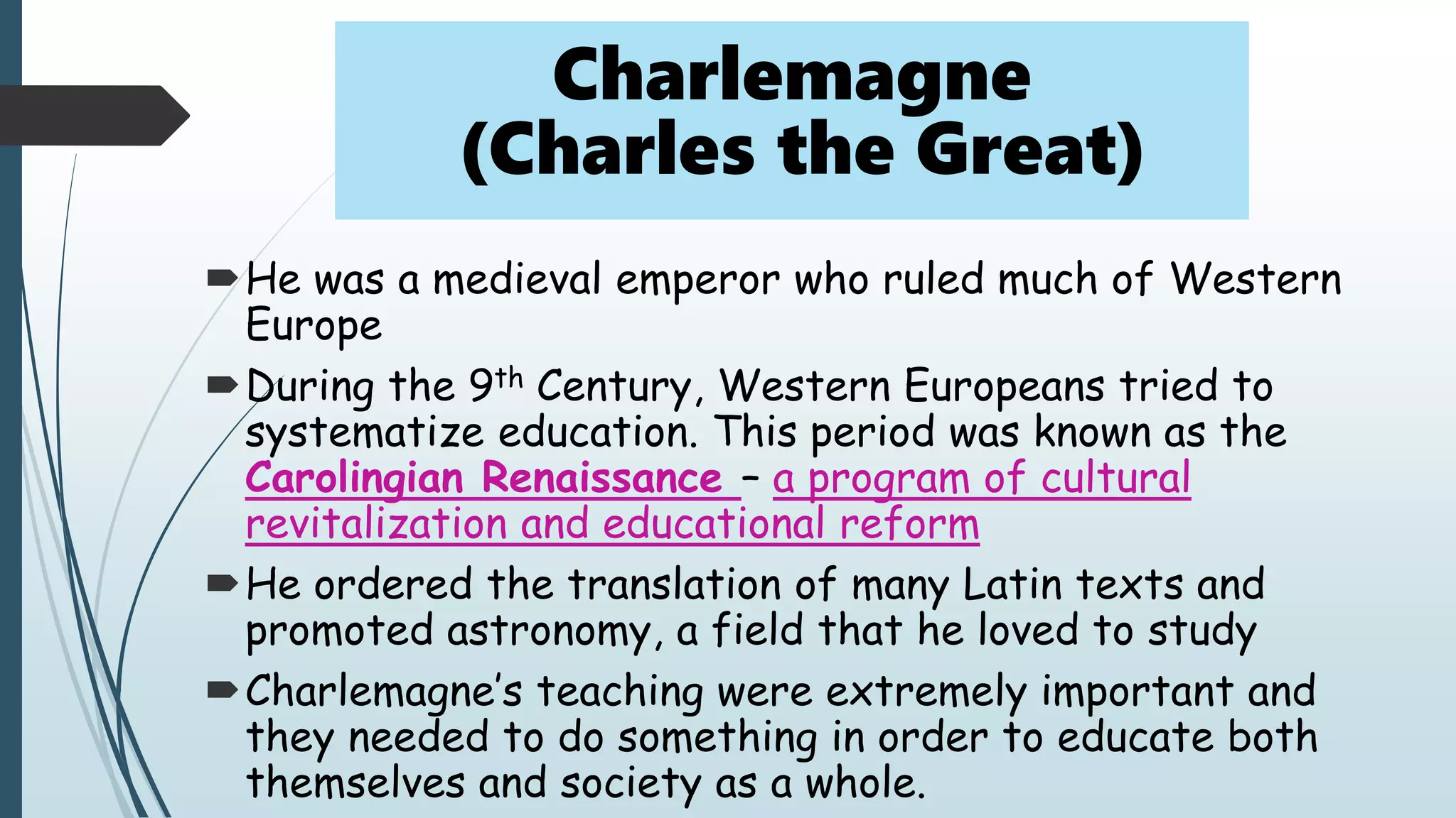 SCIENCE- The middle ages and the renaissance | PPTX