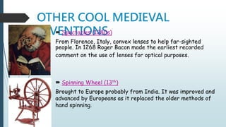 SCIENCE- The middle ages and the renaissance | PPTX