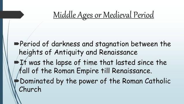 SCIENCE- The middle ages and the renaissance | PPTX | Christianity ...