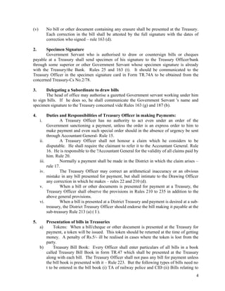 Kerala Treasury code - Note uploaded by T james Joseph Adhikarathil | DOC