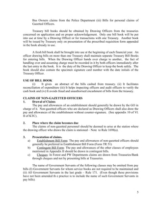Kerala Treasury code - Note uploaded by T james Joseph Adhikarathil | DOC