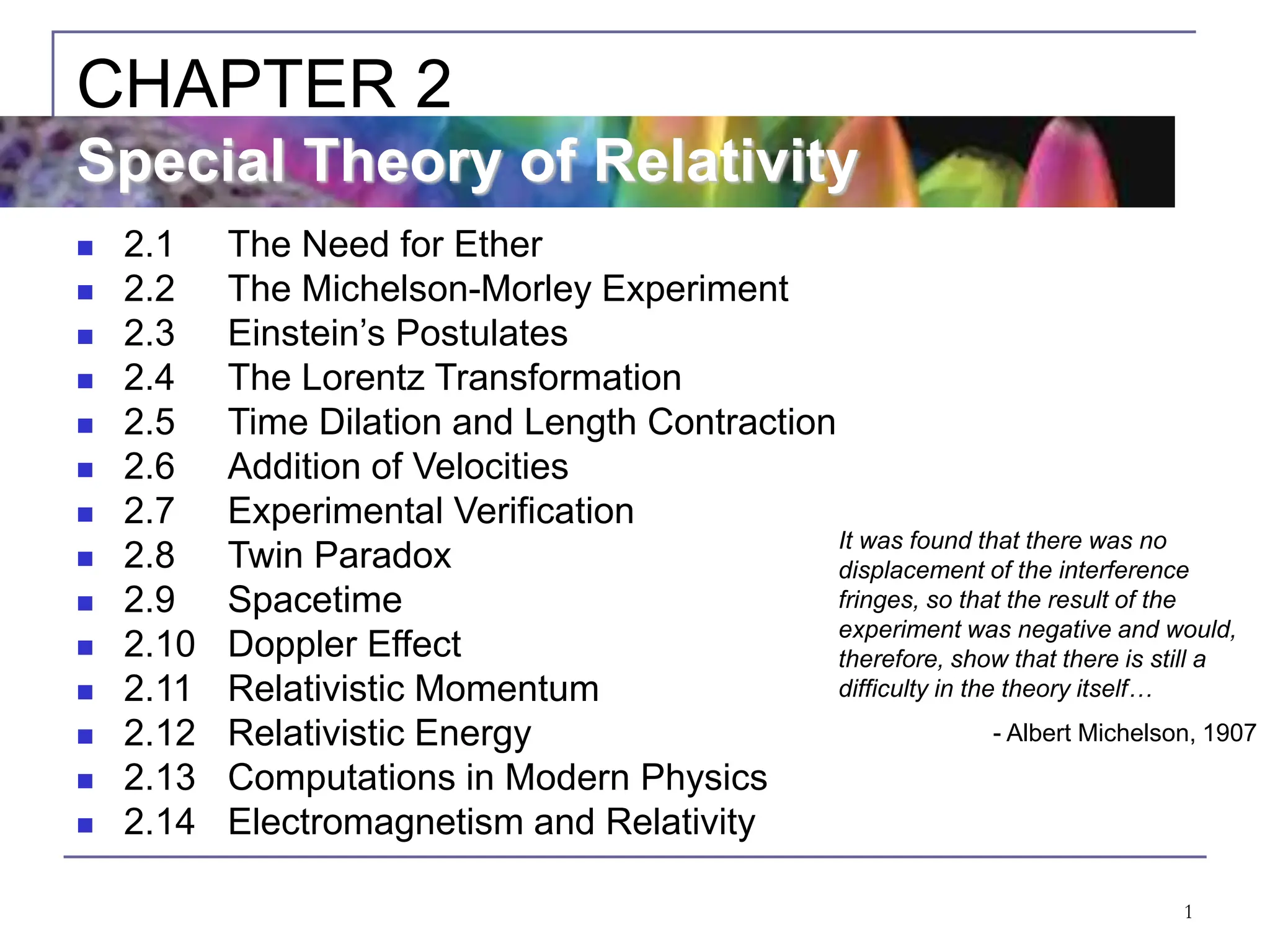 Special theory of relativity and electromagnetism | PPT