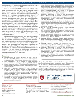 Guidelines for DVT Prophylaxis | PDF