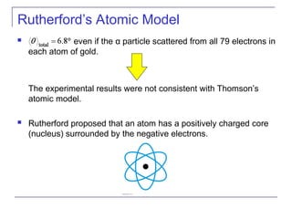 structure of atom by dalton atomic model | PPT