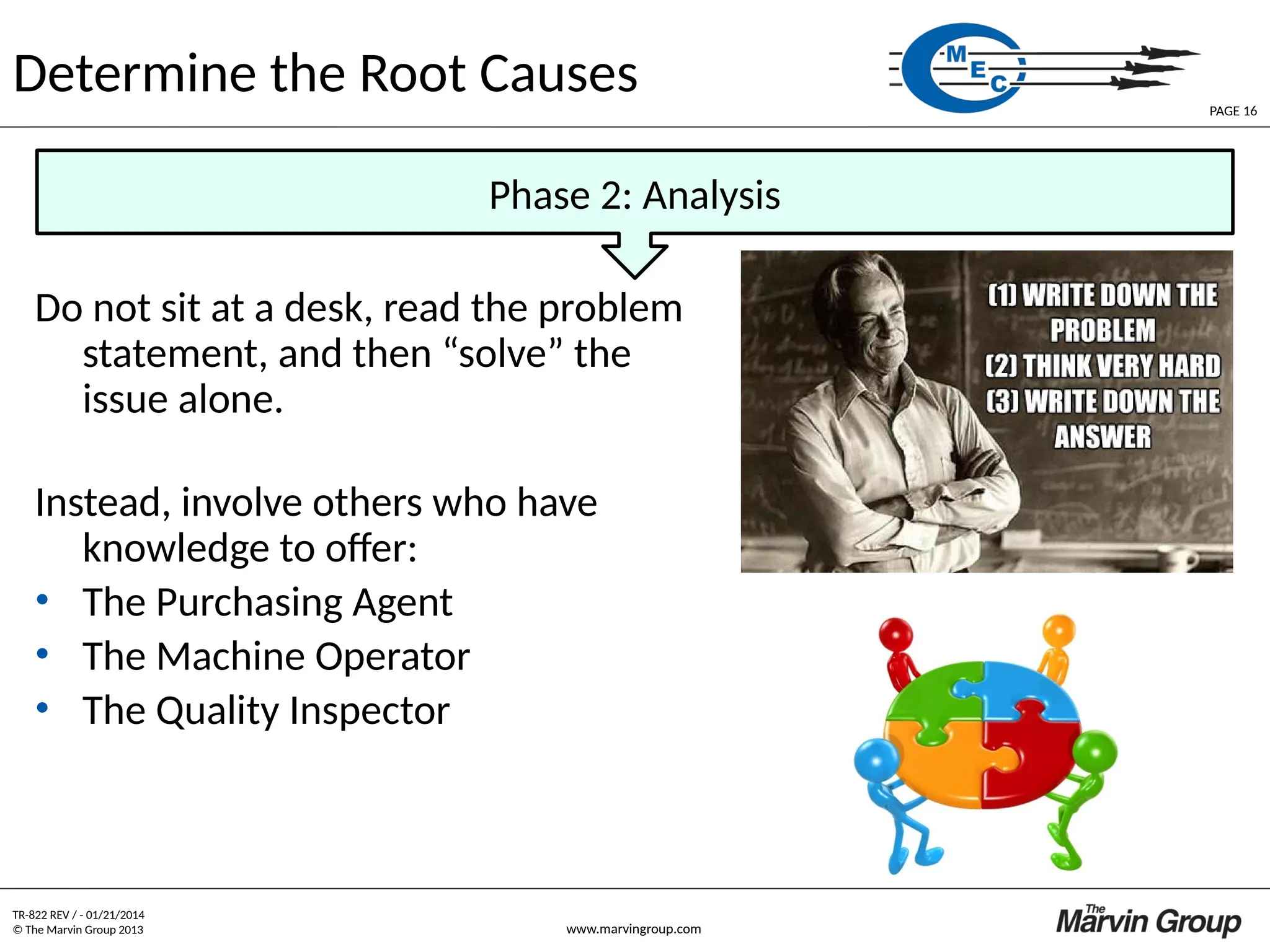Root cause and corrective actions - Determining | PPSX
