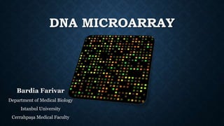 DNA Microarray | PPTX