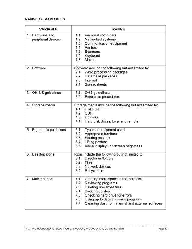 Tr electronic products assembly and servicing nc ii | PDF | Technology ...