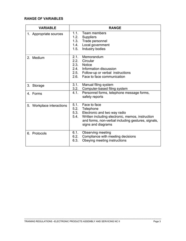Tr electronic products assembly and servicing nc ii | PDF | Technology ...