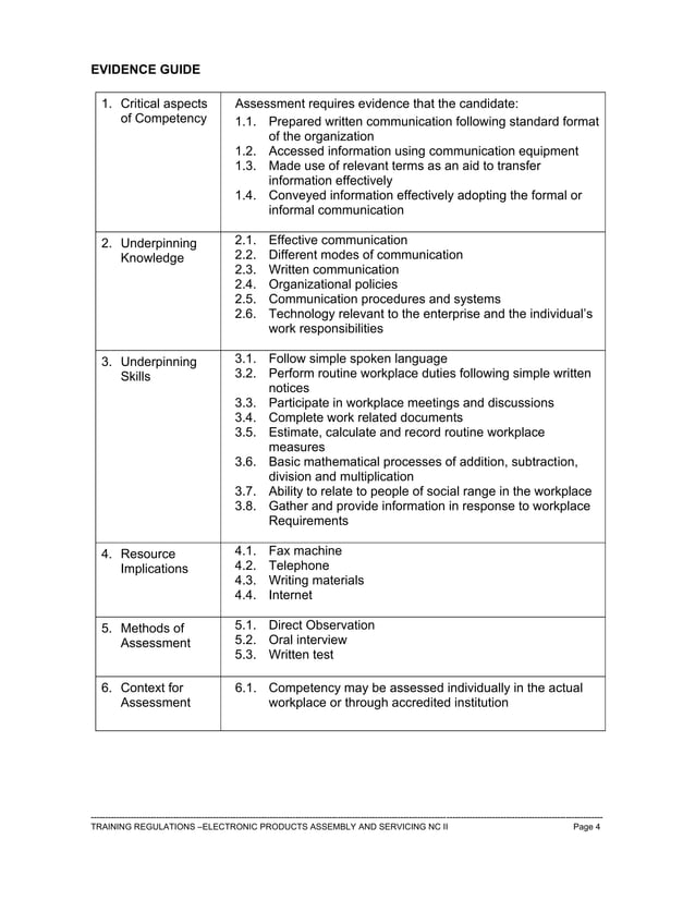 Tr electronic products assembly and servicing nc ii | PDF | Technology ...