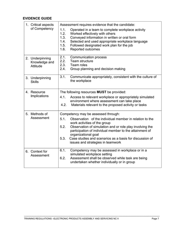 Tr electronic products assembly and servicing nc ii | PDF | Technology ...