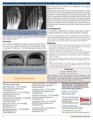 Crush Injuries to the Forefoot | PDF | Death, Injury, or Military ...
