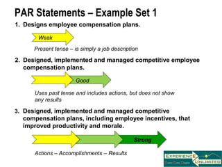 Brian Boer's Power PAR Statements and Stories | PPT