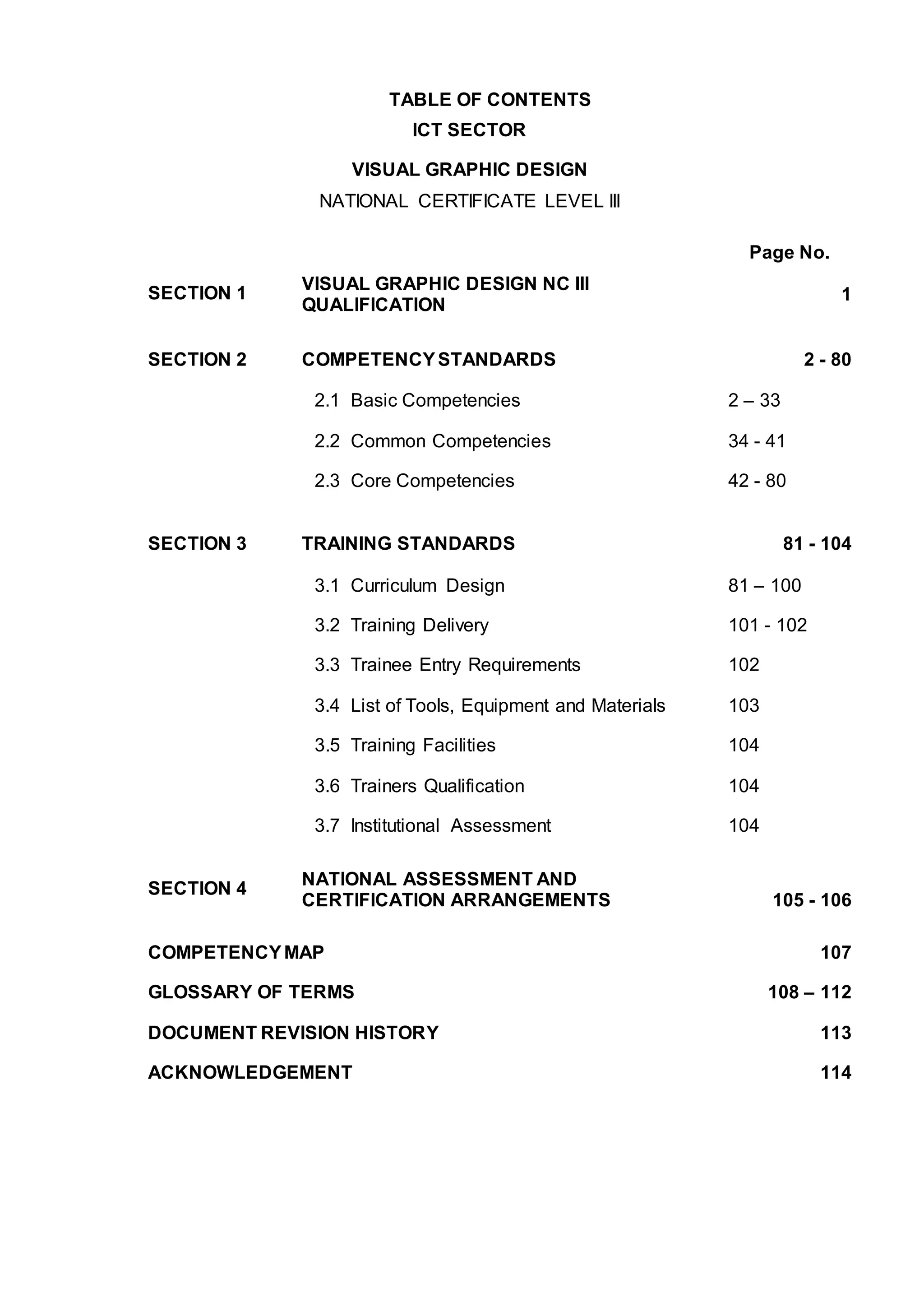 TR - Visual Graphic Design nc iii | DOC