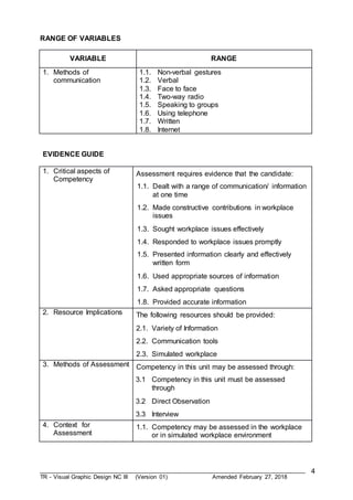 TR - Visual Graphic Design nc iii | DOC