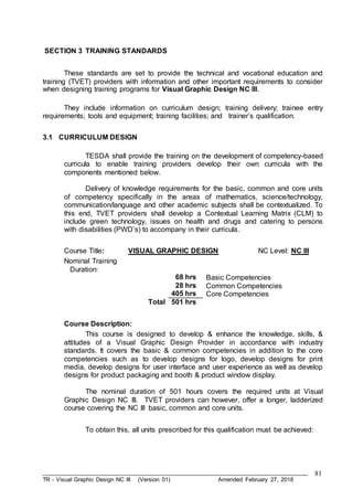 TR - Visual Graphic Design nc iii | DOC