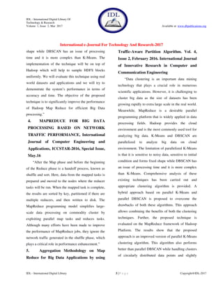 On Traffic-Aware Partition and Aggregation in Map Reduce for Big Data Applications | PDF