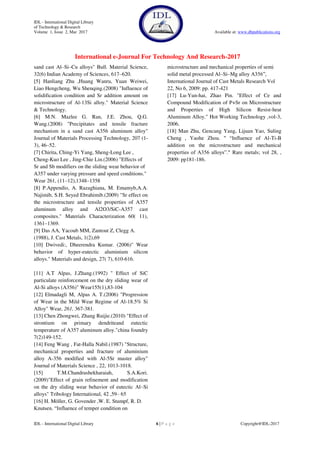 THE EFFECT OF HEAT TREATMENT PARAMETERS AND GRAIN REFINEMENT ON MICROSTRUCTURE AND MECHANICAL ...