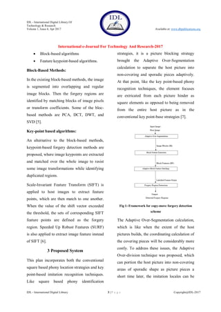 Image Forgery Detection Using Feature Point Matching and Adaptive Over Segmentation | PDF