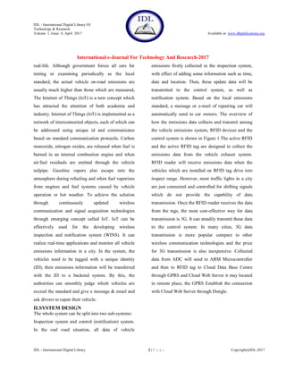 Application of RFID Technology and the Maximum Spanning Tree Algorithm for Solving Vehicle ...