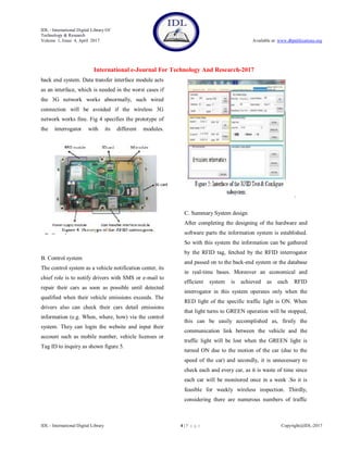 Application of RFID Technology and the Maximum Spanning Tree Algorithm for Solving Vehicle ...