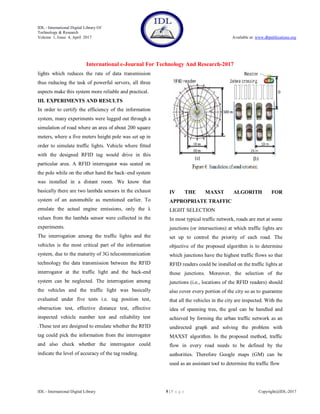 Application of RFID Technology and the Maximum Spanning Tree Algorithm for Solving Vehicle ...