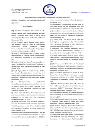 Information Flow Control as a Service on Cloud System | PDF