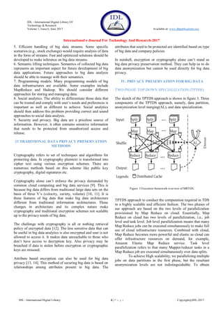 Two-Phase TDS Approach for Data Anonymization To Preserving Bigdata Privacy | PDF | Databases ...