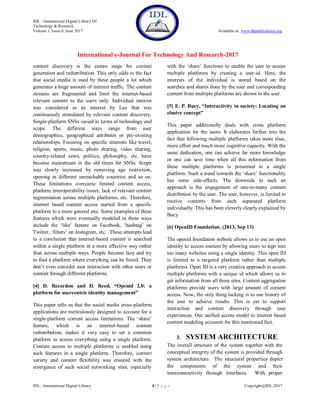 HADOOP based Recommendation Algorithm for Micro-video URL | PDF