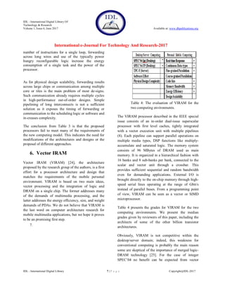 A New Direction for Computer Architecture Research | PDF