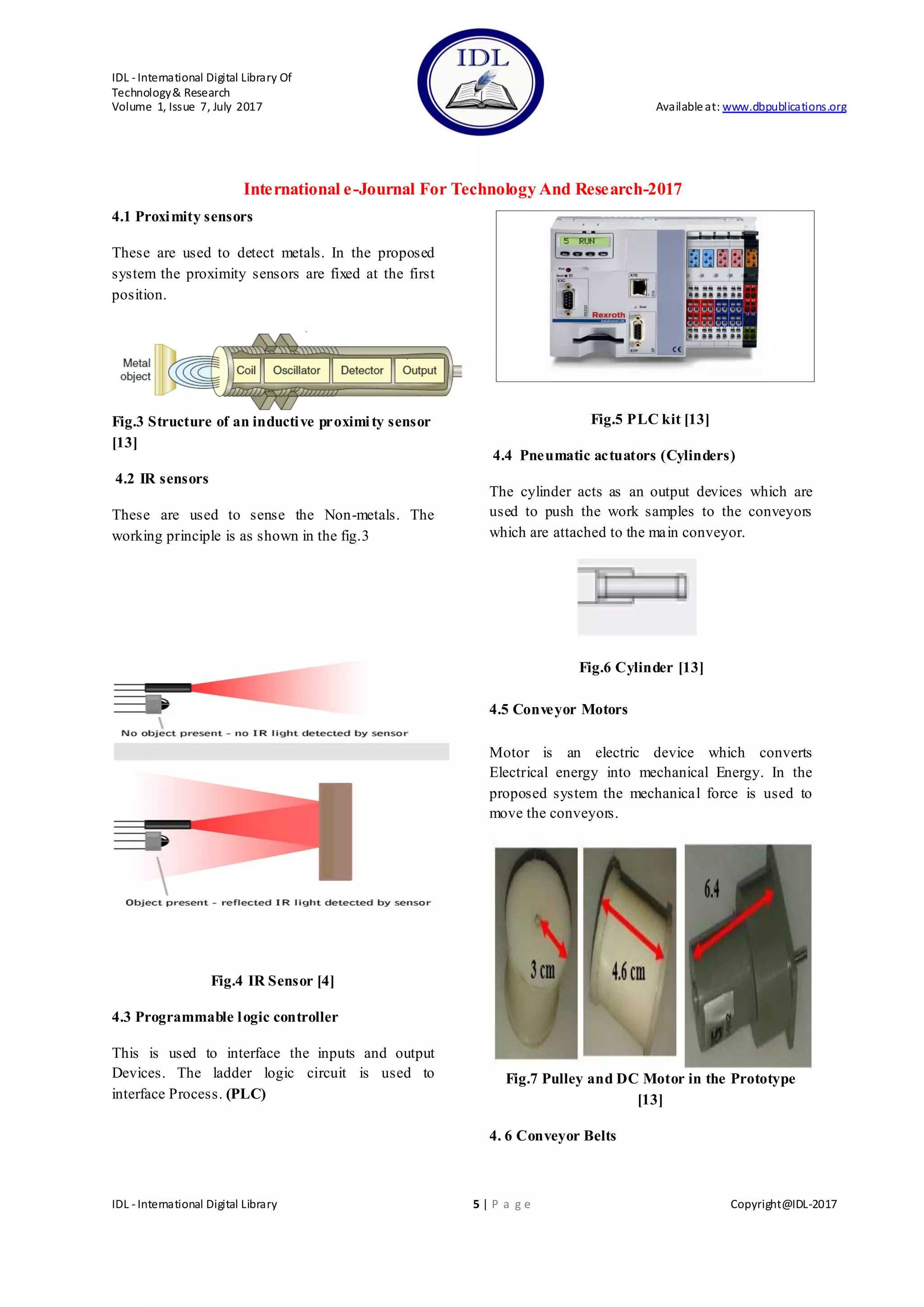 PLC Controlled Automated Multiple Conveyor System for Sorting Process | PDF