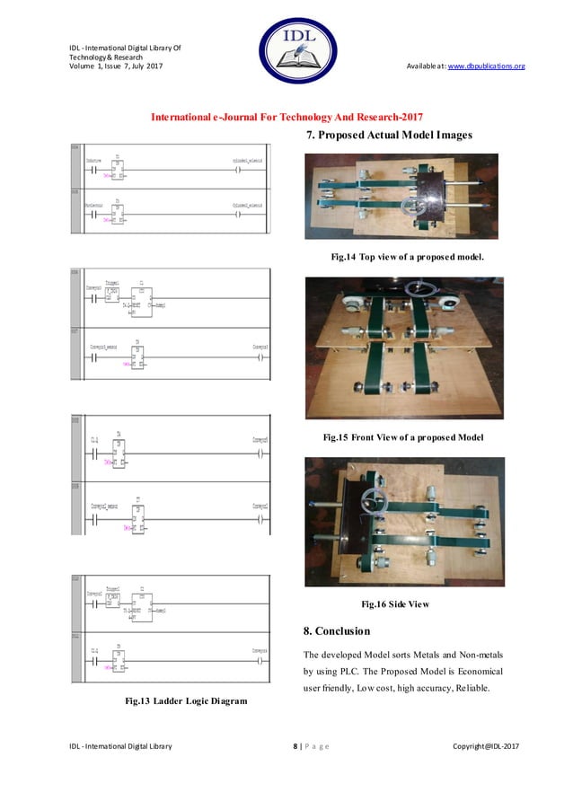 PLC Controlled Automated Multiple Conveyor System for Sorting Process | PDF
