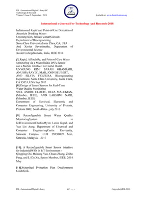 Metering and Analysis of Industrial Waste Waterusing Cloud Computing | PDF