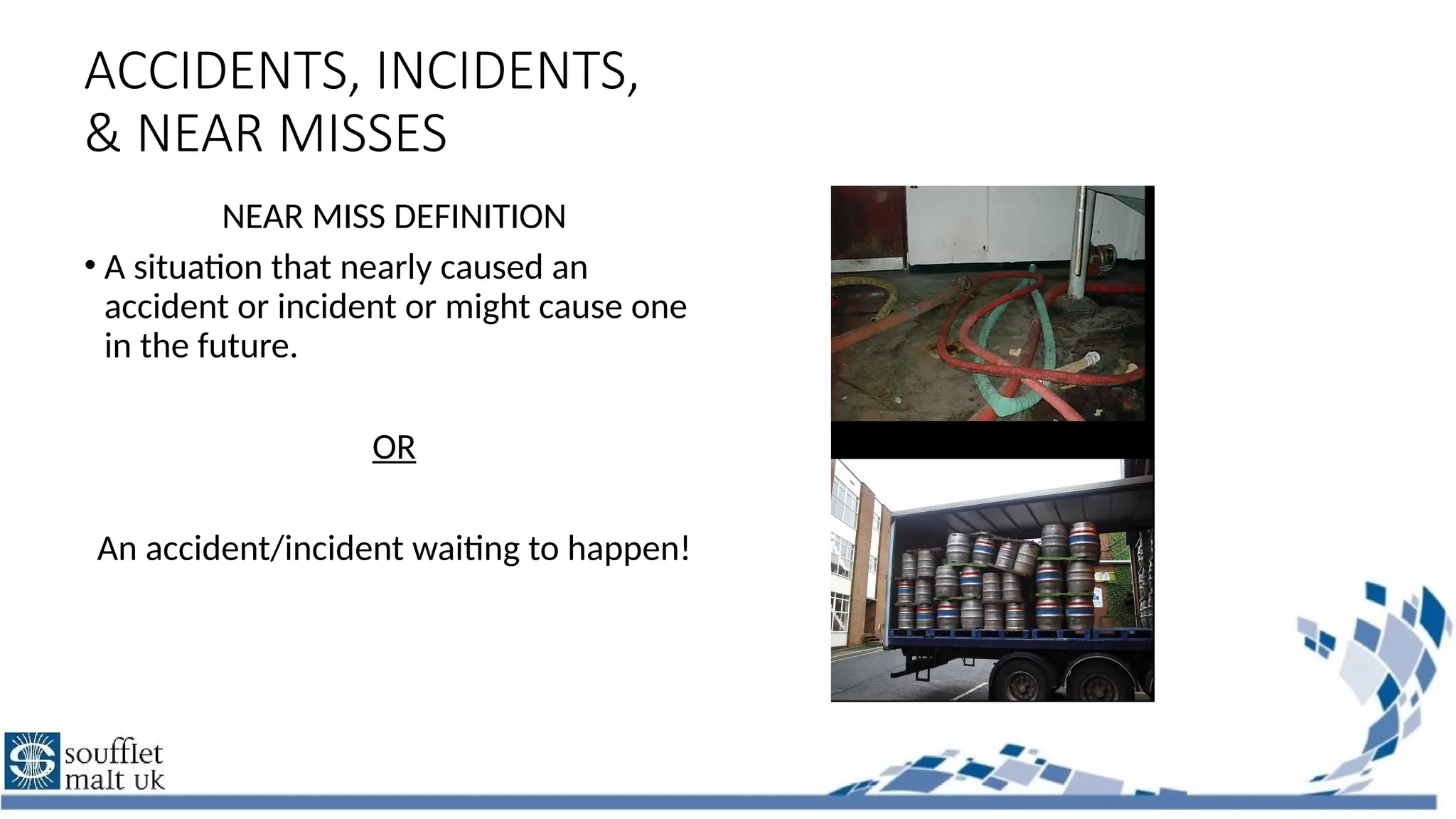 TR006- Accidents, Incidents and Near Misses.pptx | Death, Injury, or ...