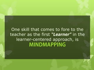 Mindmapping as basic teacher's skill | PPT