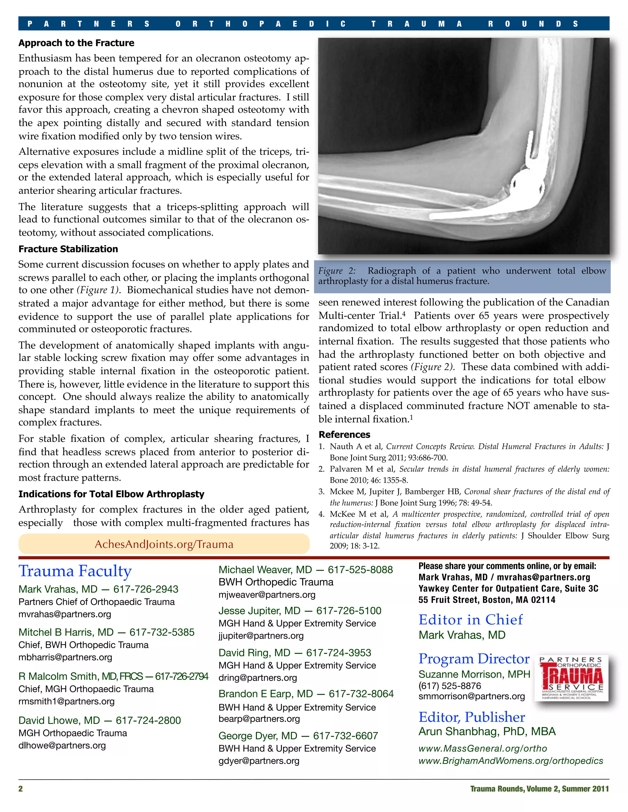 Fractures of the Distal Humerus | PDF