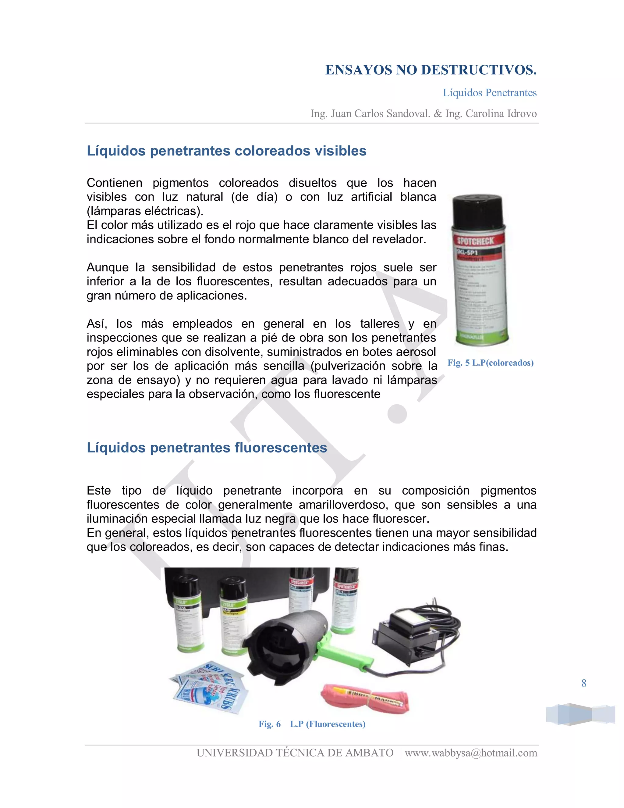 liquidos penetrantes 1 | PDF | Chemistry | Science
