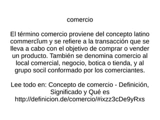 el comercio | ODP