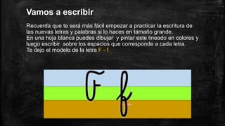 Trabajamos con la letra F .pptx