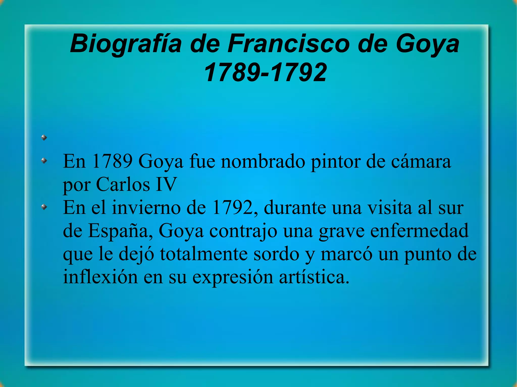 Francisco de Goya | ODP