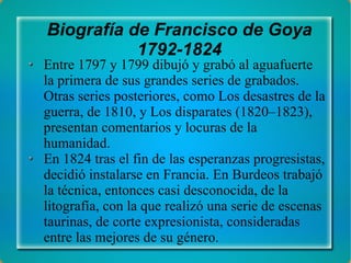 Francisco de Goya | ODP