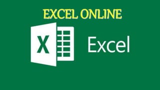 trabajo de excel online 2019 | PPTX