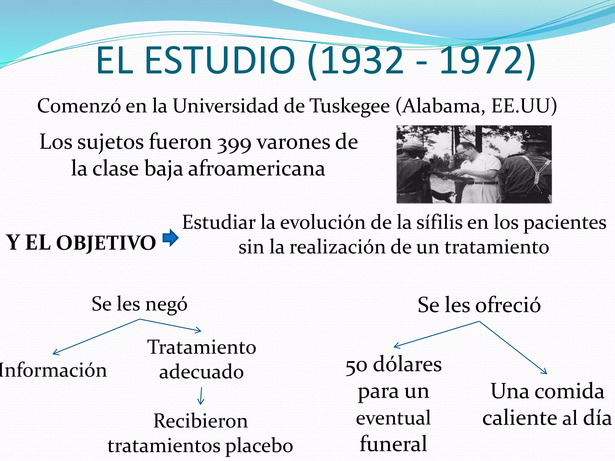 Experimento Tuskegee | PPTX