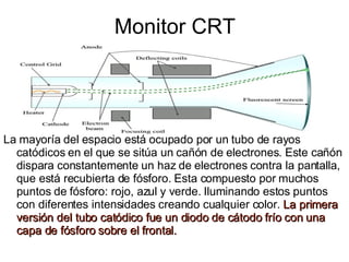 Monitores, cables y conectores, y fuentes de alimentación | PPT