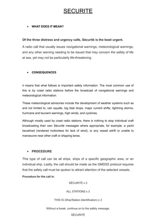 SMCP security messages essay | ODT