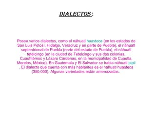 Los Nahuatl | PPT