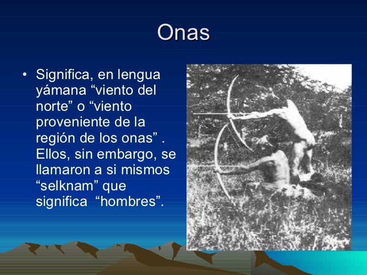 Trabajo Practico De Tehuelches Y Onas