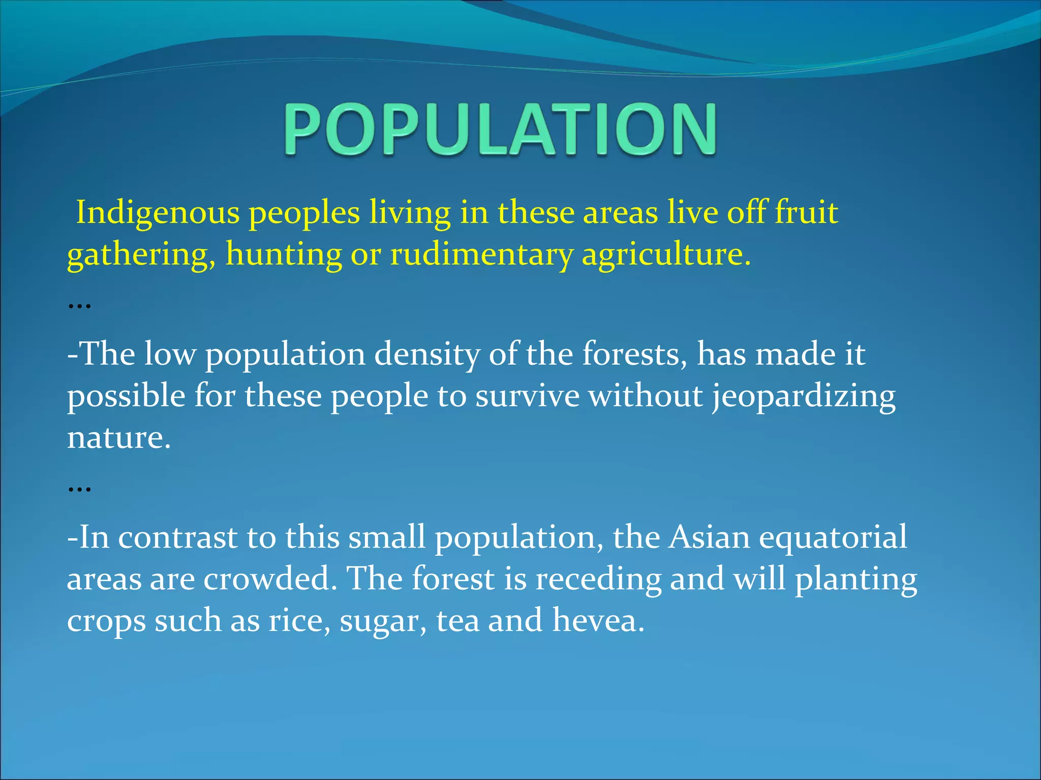 Equatorial Climate | PPT